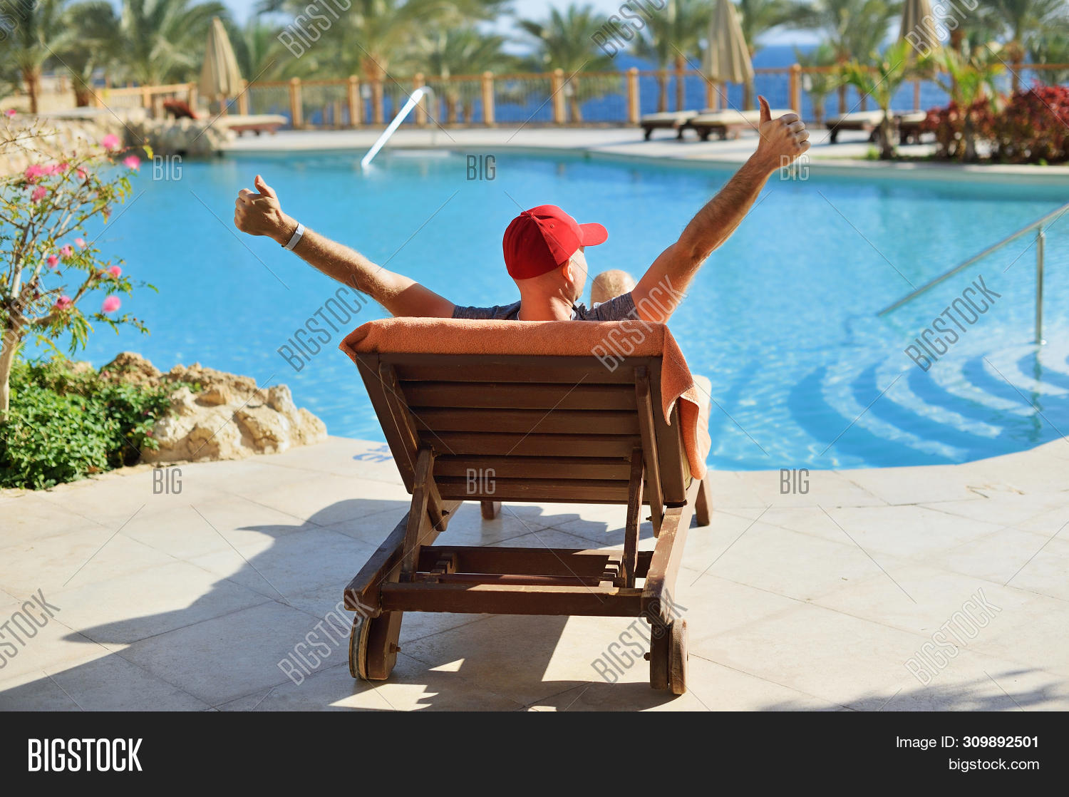 Relax Summer Pool. Image & Photo (Free Trial) | Bigstock