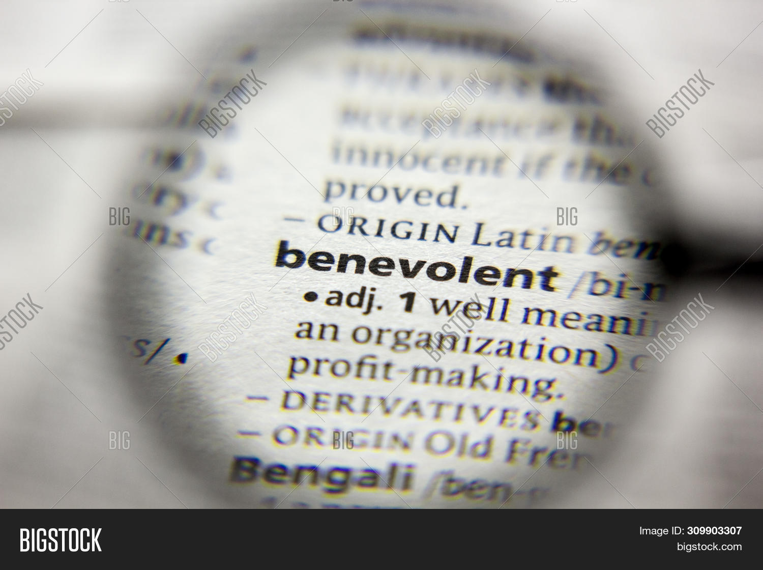 Word Phrase Benevolent Image & Photo (Free Trial) | Bigstock