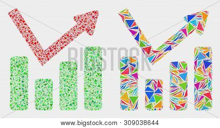 Graph Chart Collage Vector & Photo (Free Trial) | Bigstock