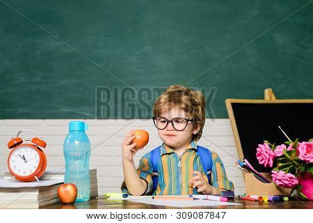 Kid Gets Ready School Image & Photo (Free Trial) | Bigstock