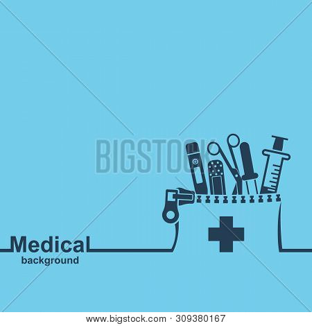Medical Background. Vector & Photo (Free Trial) | Bigstock