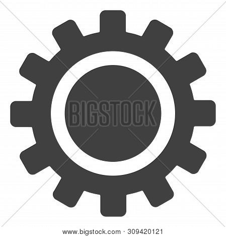 Cog Raster Pictogram. Image & Photo (Free Trial) | Bigstock