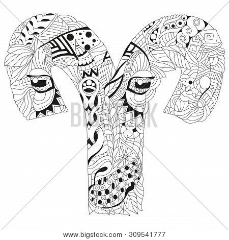 Aries Zodiac Sign Vector & Photo (Free Trial) | Bigstock