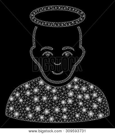 Glossy Mesh Holy Man Vector & Photo (Free Trial) | Bigstock
