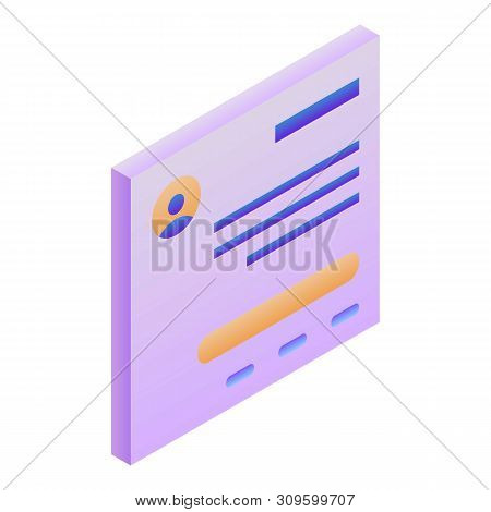 Id Man Card Icon. Vector & Photo (Free Trial) | Bigstock