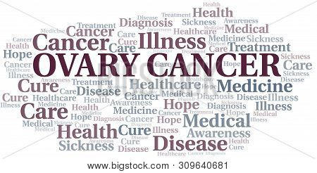 Ovary Cancer Word Vector & Photo (Free Trial) | Bigstock