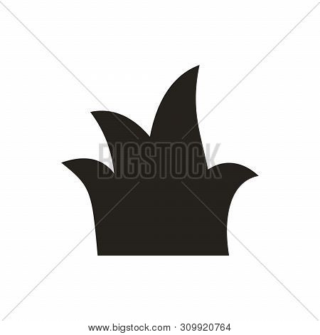 Grass Icon Vector On Vector & Photo (Free Trial) | Bigstock