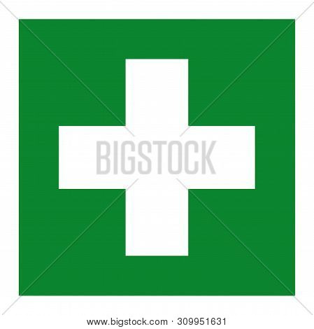First Aid Room Symbol Vector & Photo (Free Trial) | Bigstock