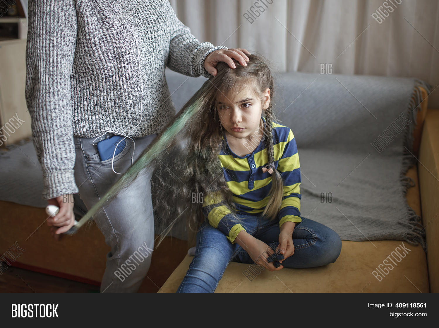 Mother Getting Ready Image And Photo Free Trial Bigstock