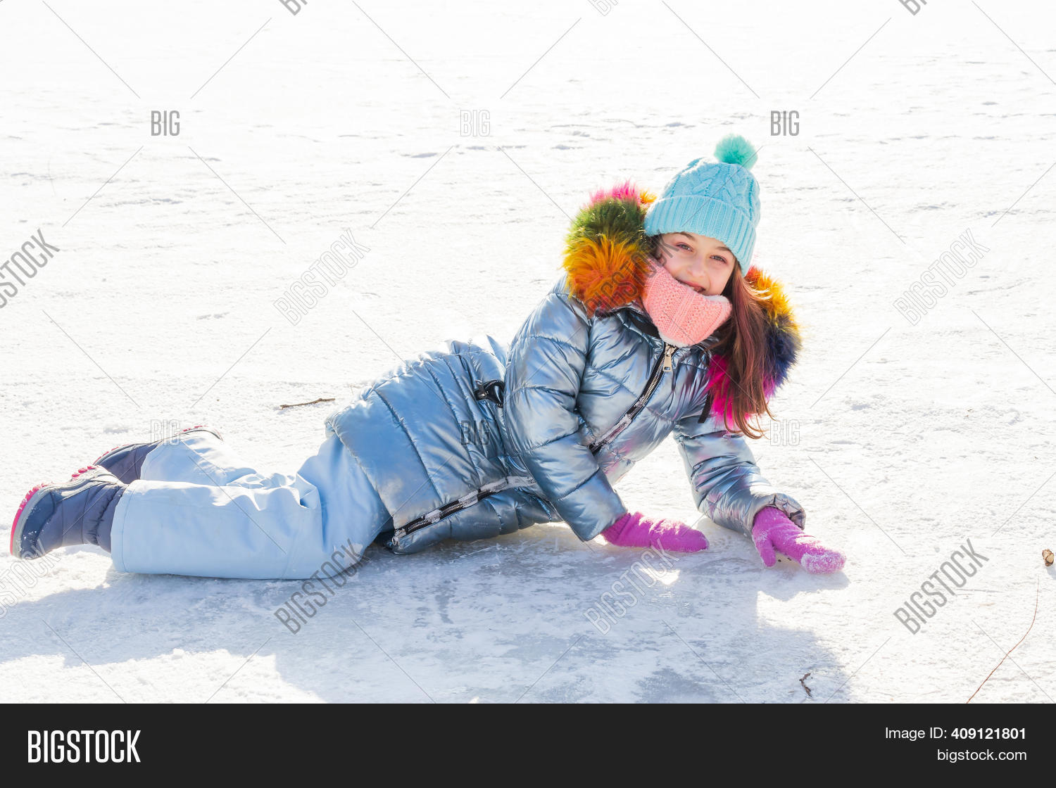 Girl Hat Blue Jacket. Image & Photo (Free Trial) | Bigstock