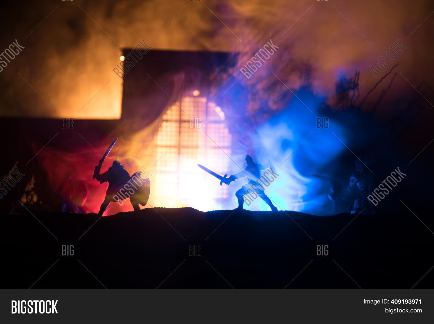 Medieval Battle Scene Image & Photo (Free Trial) | Bigstock