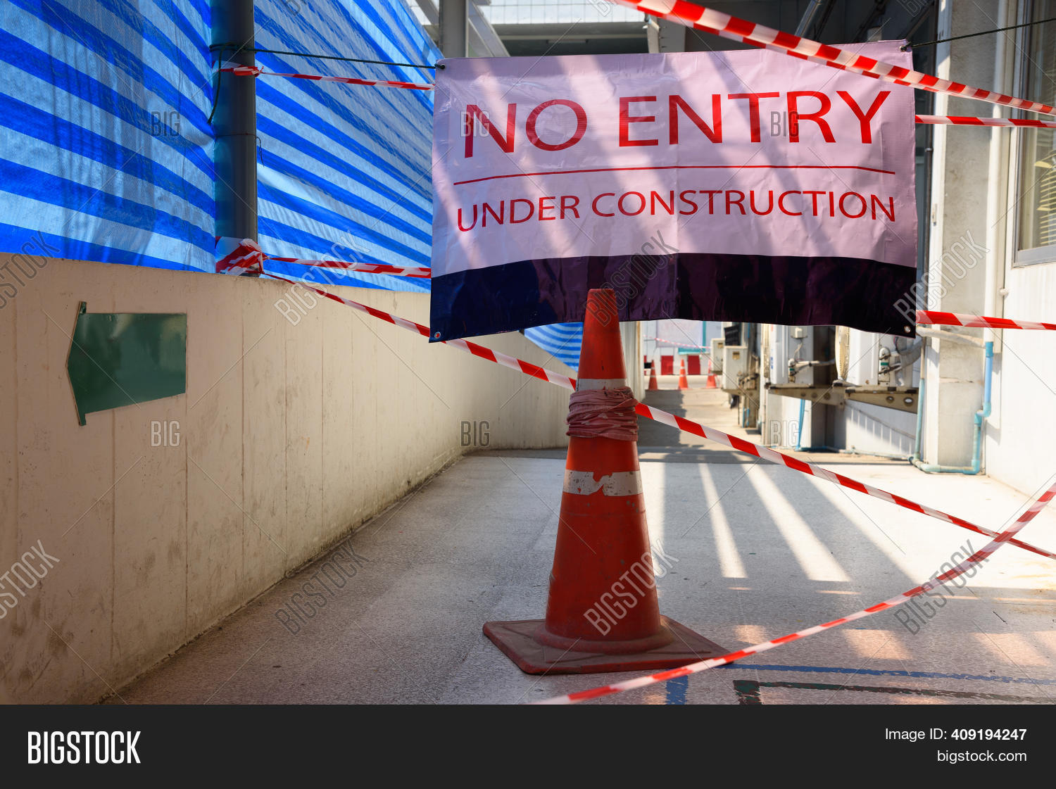 No Entry Sign Hanging Image & Photo (Free Trial) | Bigstock