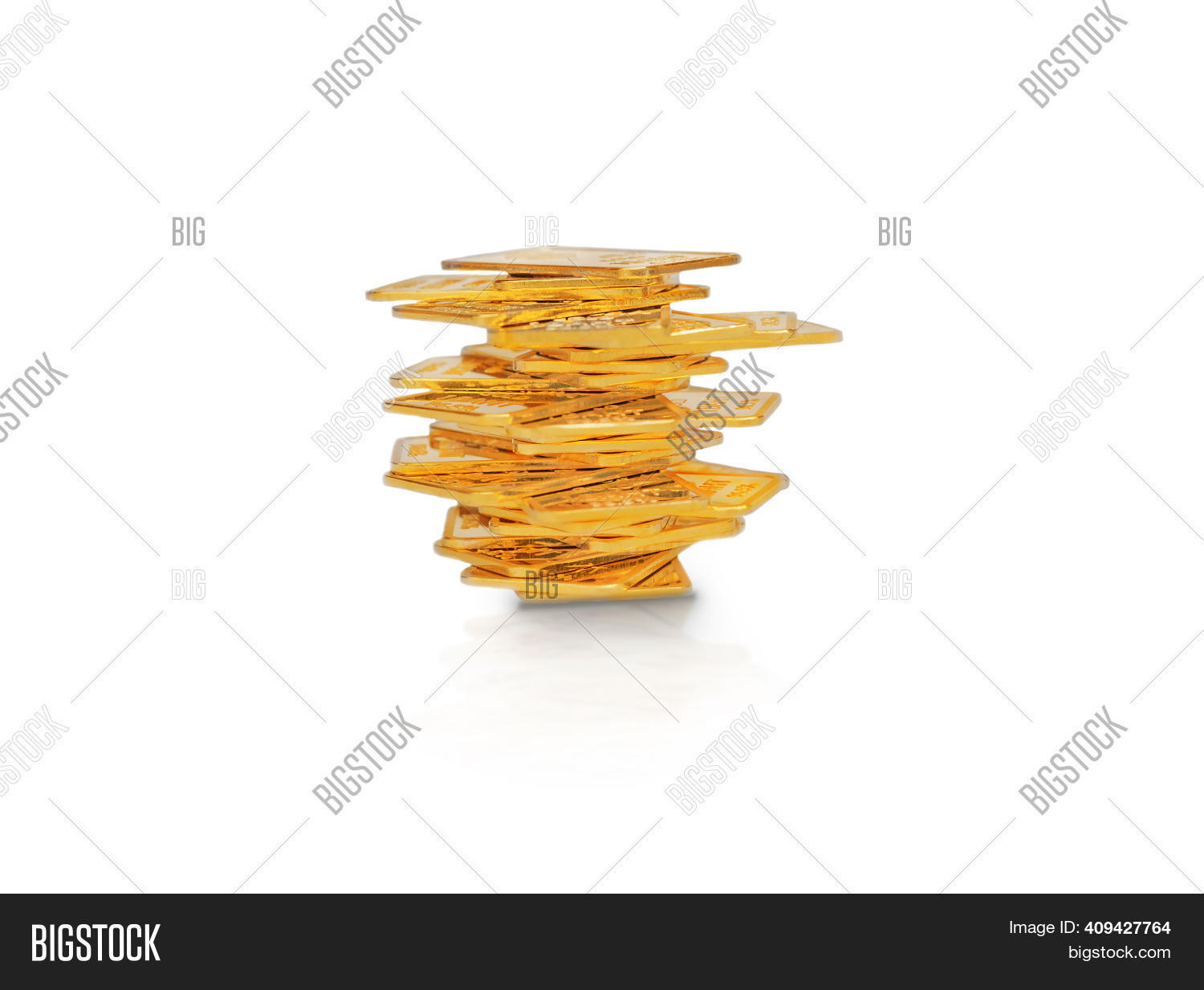 Gold Bars Stack Image & Photo (Free Trial) | Bigstock