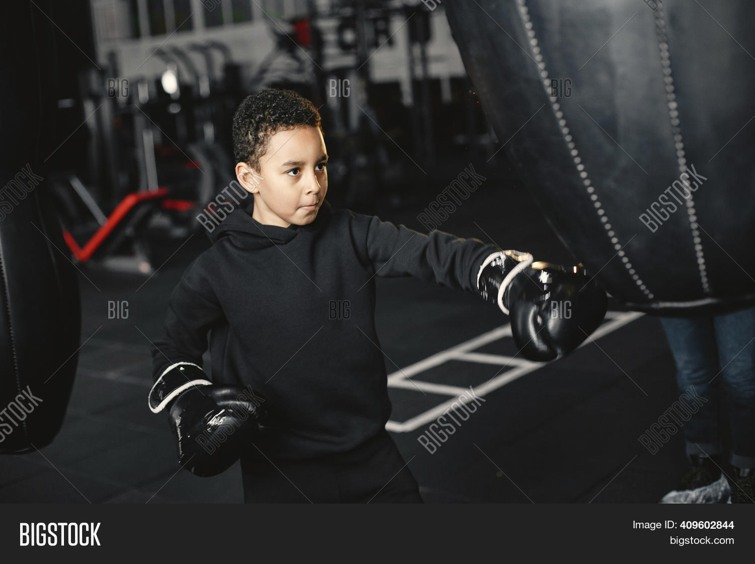 Little Boy Boxing Image & Photo (Free Trial) | Bigstock