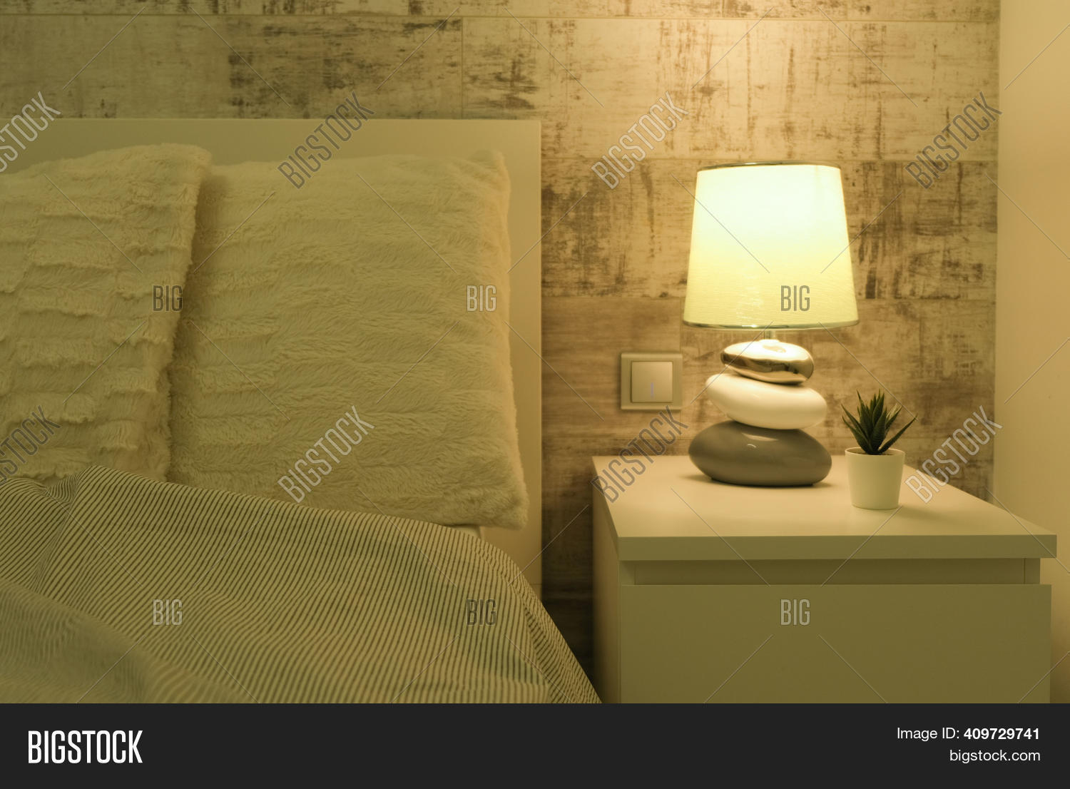 Night-light On Bed- Image & Photo (Free Trial) | Bigstock