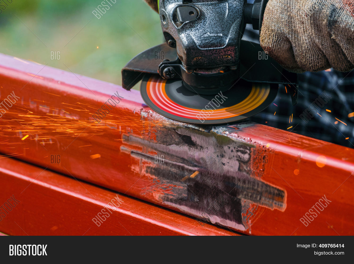 Cleaning Welding Seam Image & Photo (Free Trial) | Bigstock