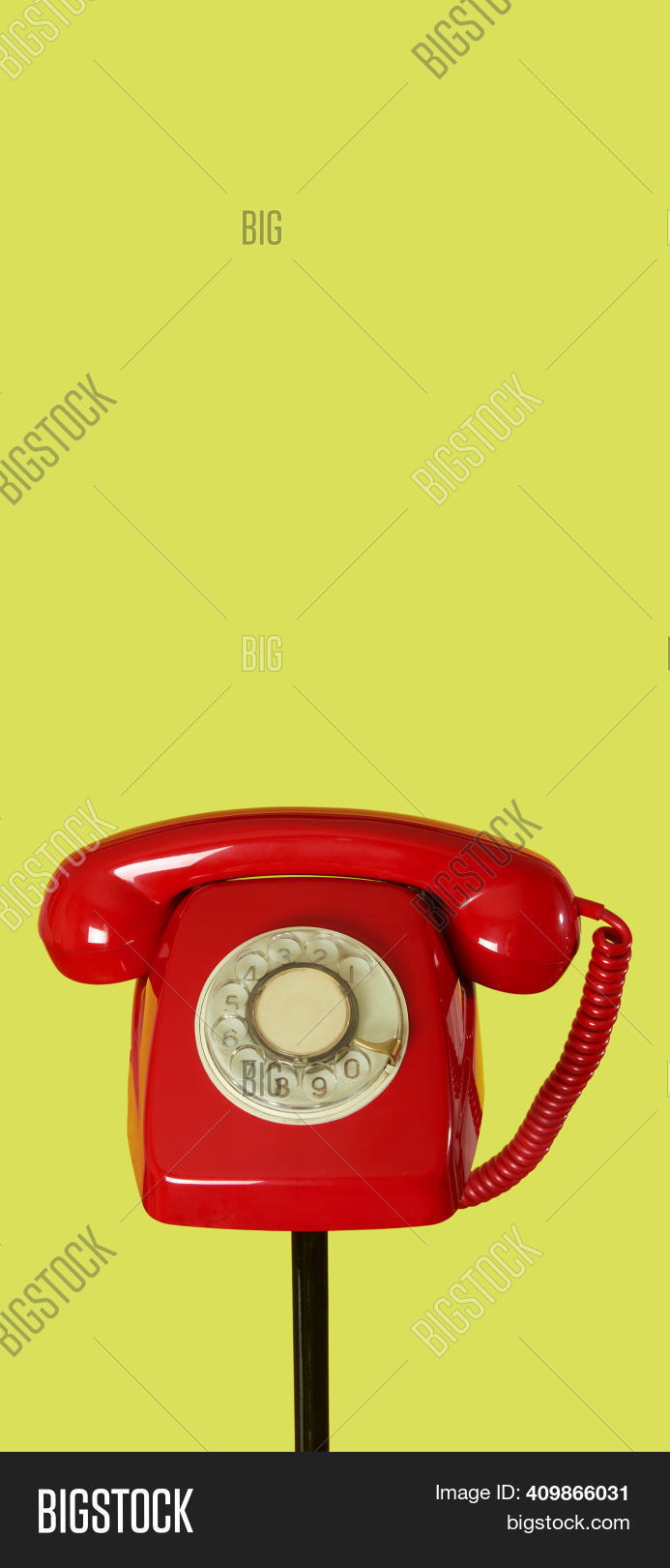 Red Landline Rotary Image & Photo (Free Trial) | Bigstock