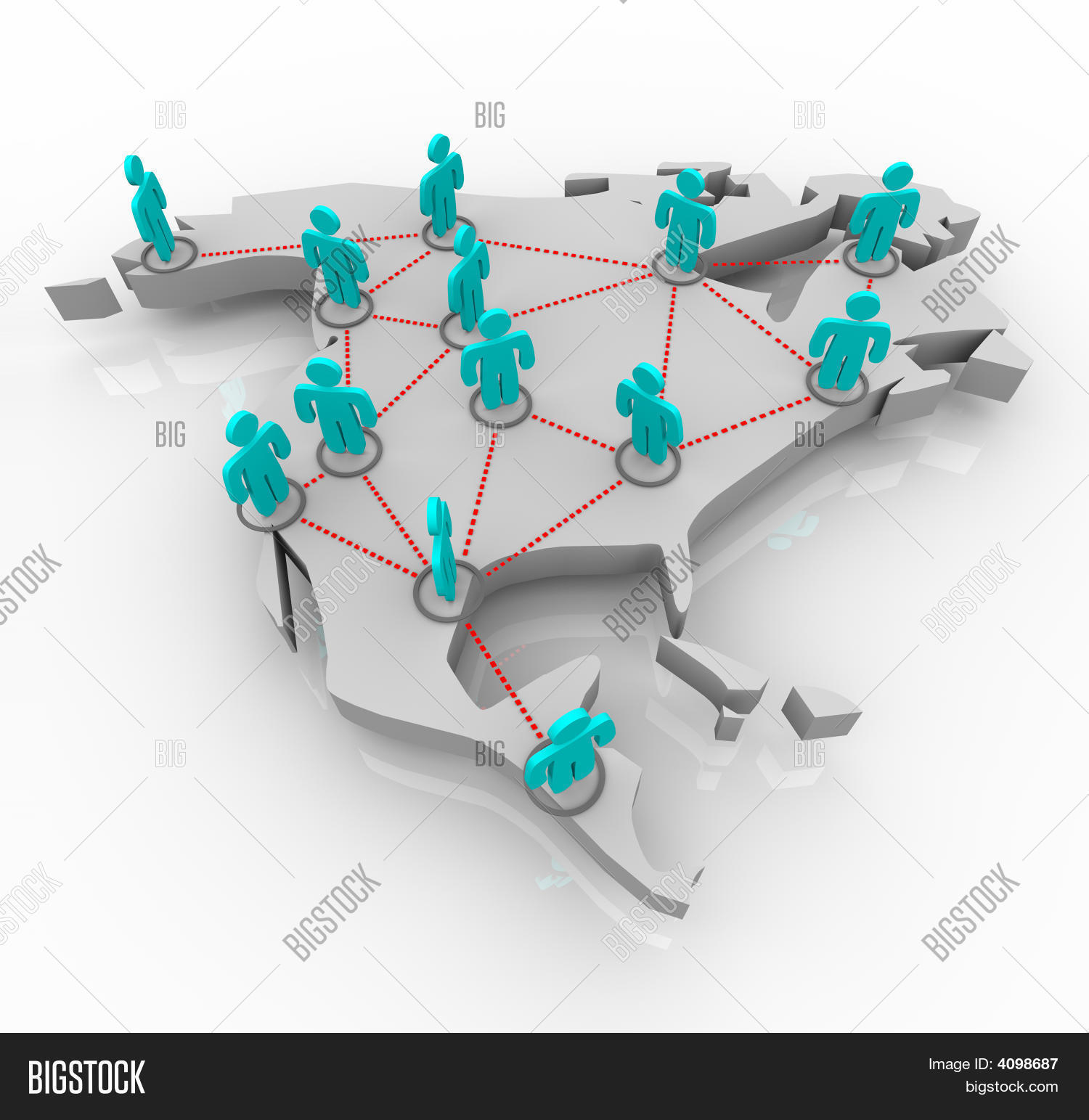 North America Network Image & Photo (Free Trial) | Bigstock