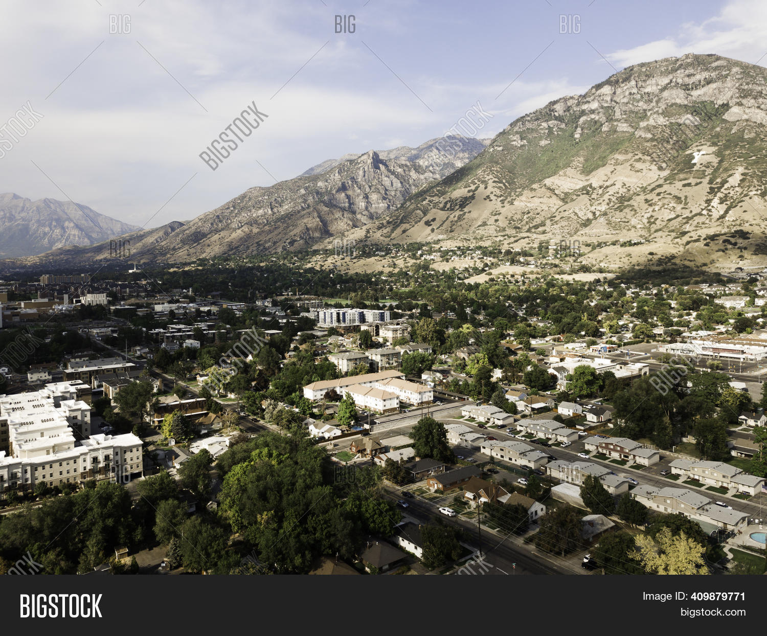 Aerial View Provo City Image & Photo (Free Trial) | Bigstock