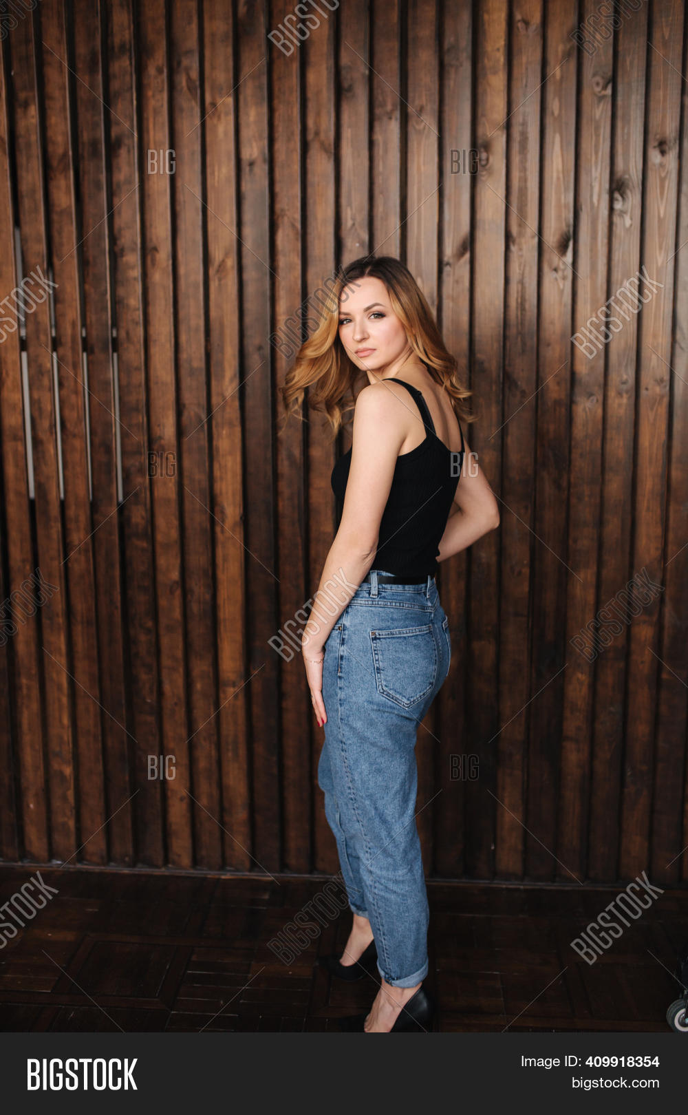 Fashion Model Denim Image & Photo (Free Trial) | Bigstock