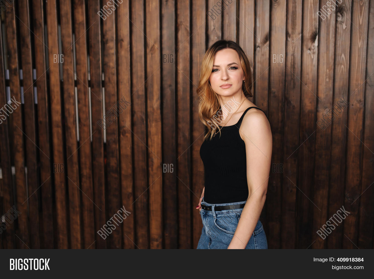 Fashion Model Denim Image & Photo (Free Trial) | Bigstock
