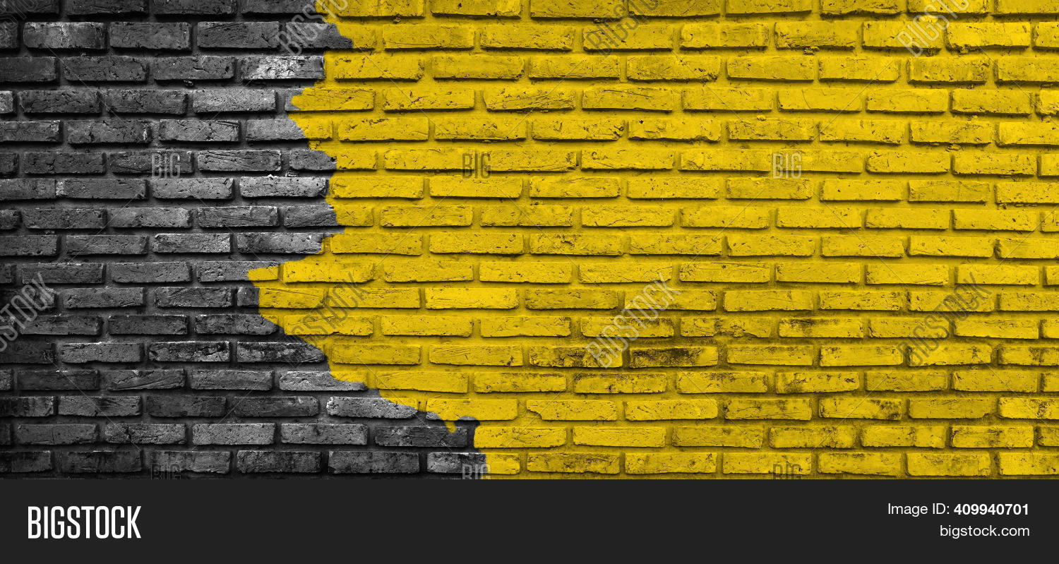 Black-yellow Brick Image & Photo (Free Trial) | Bigstock