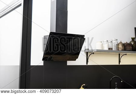 Black Glass Kitchen Image & Photo (Free Trial) | Bigstock