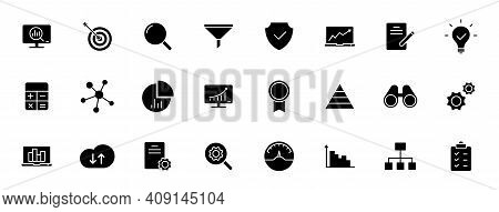 Data Analytics Black Vector & Photo (Free Trial) | Bigstock