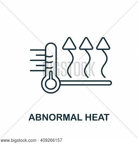 Abnormal Heat Icon. Vector & Photo (Free Trial) | Bigstock