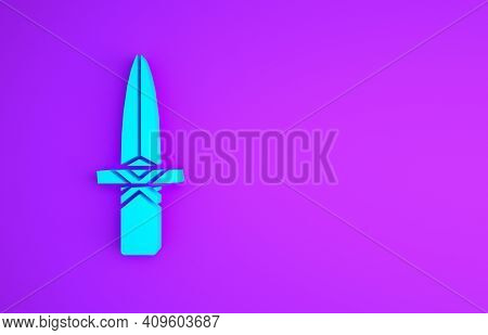Blue Dagger Icon Image & Photo (Free Trial) | Bigstock