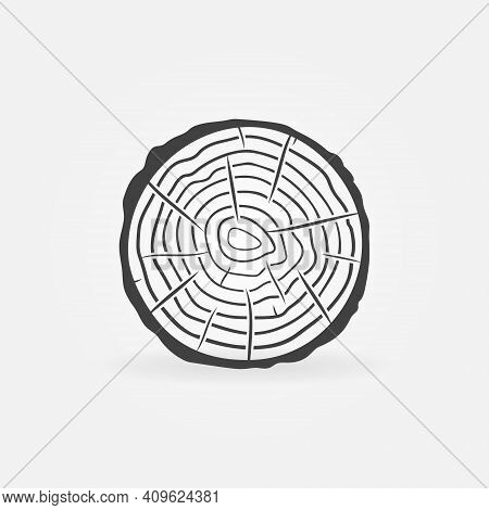 Trunk Slice Tree Vector & Photo (Free Trial) | Bigstock