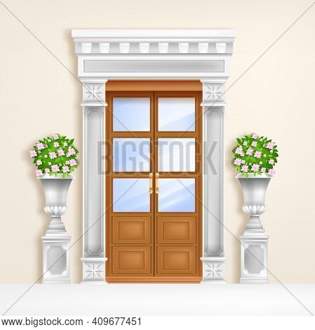 Front Door Vector