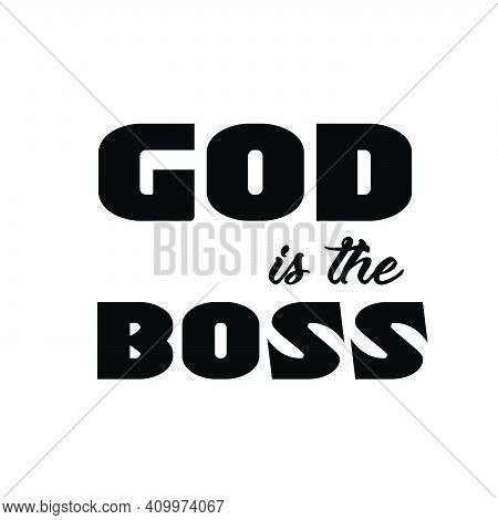 God Boss, Christian Vector & Photo (Free Trial) | Bigstock