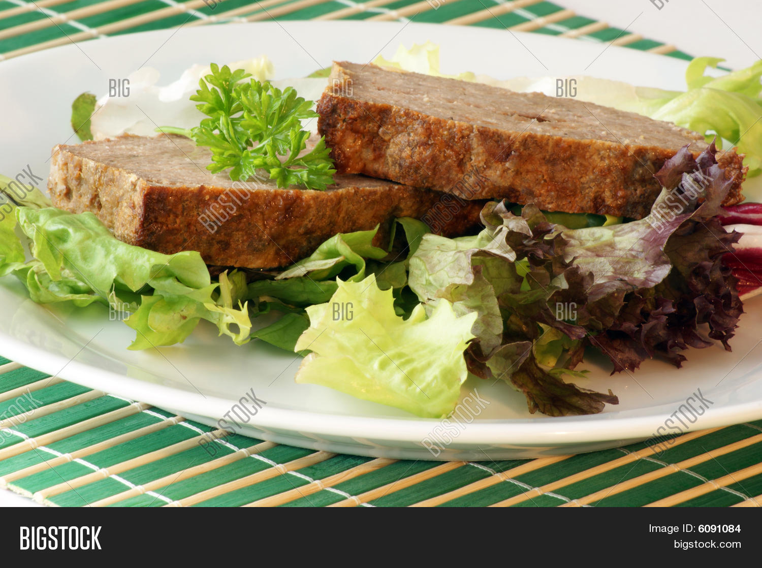 Sliced Meat Loaf Image & Photo (Free Trial) | Bigstock