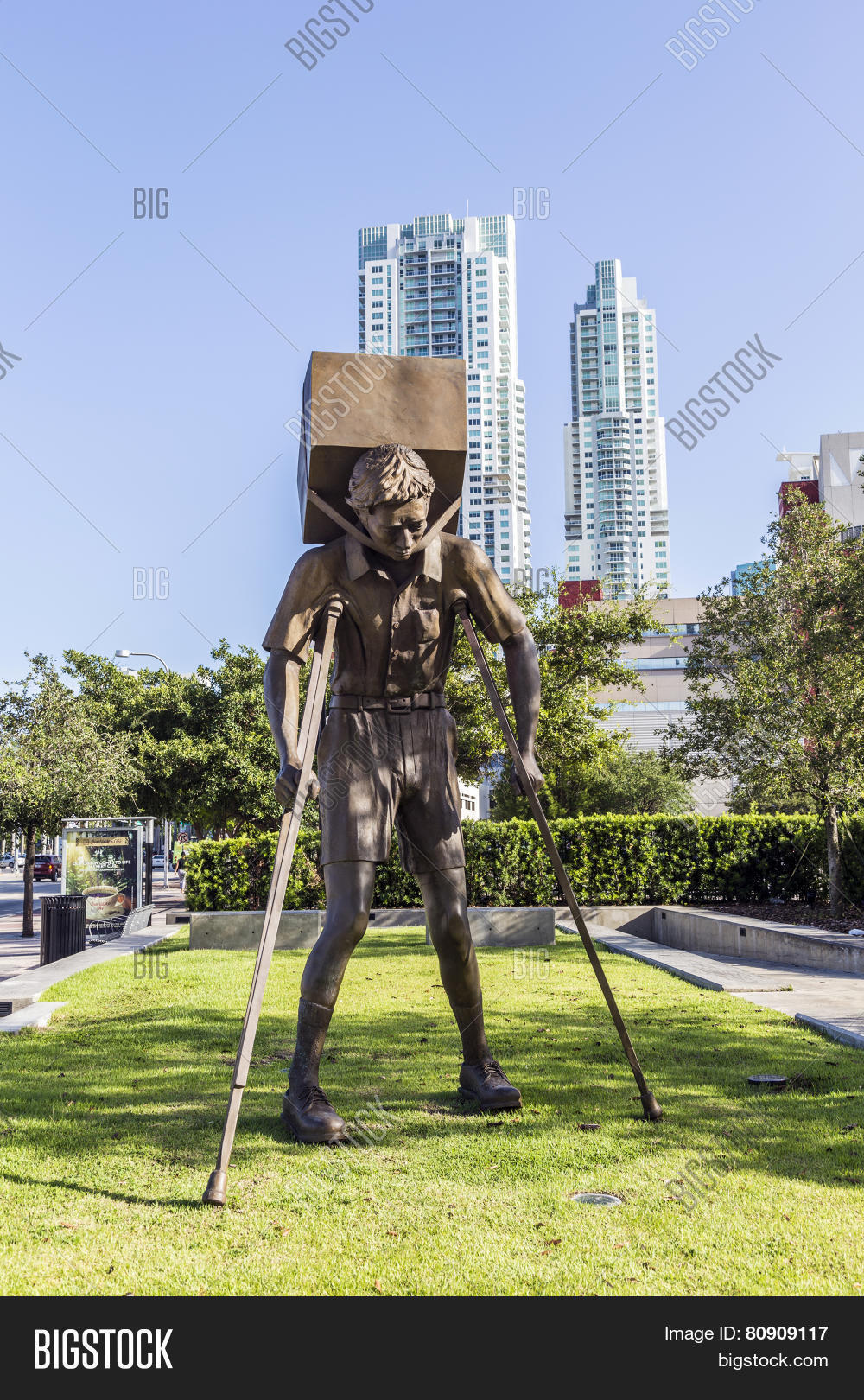 Miami Sculpture Marks Image & Photo (Free Trial) | Bigstock