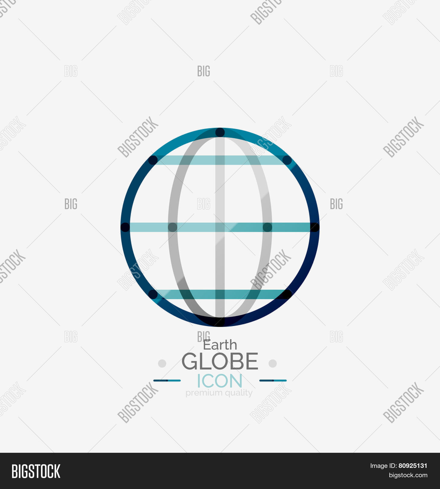 World Globe Logo Vector & Photo (Free Trial) | Bigstock