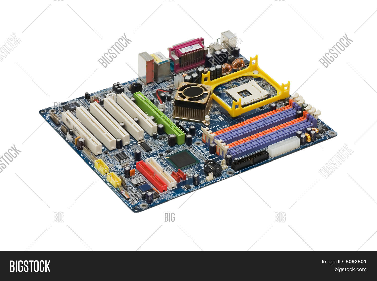 Computer Motherboard Image & Photo (Free Trial) | Bigstock