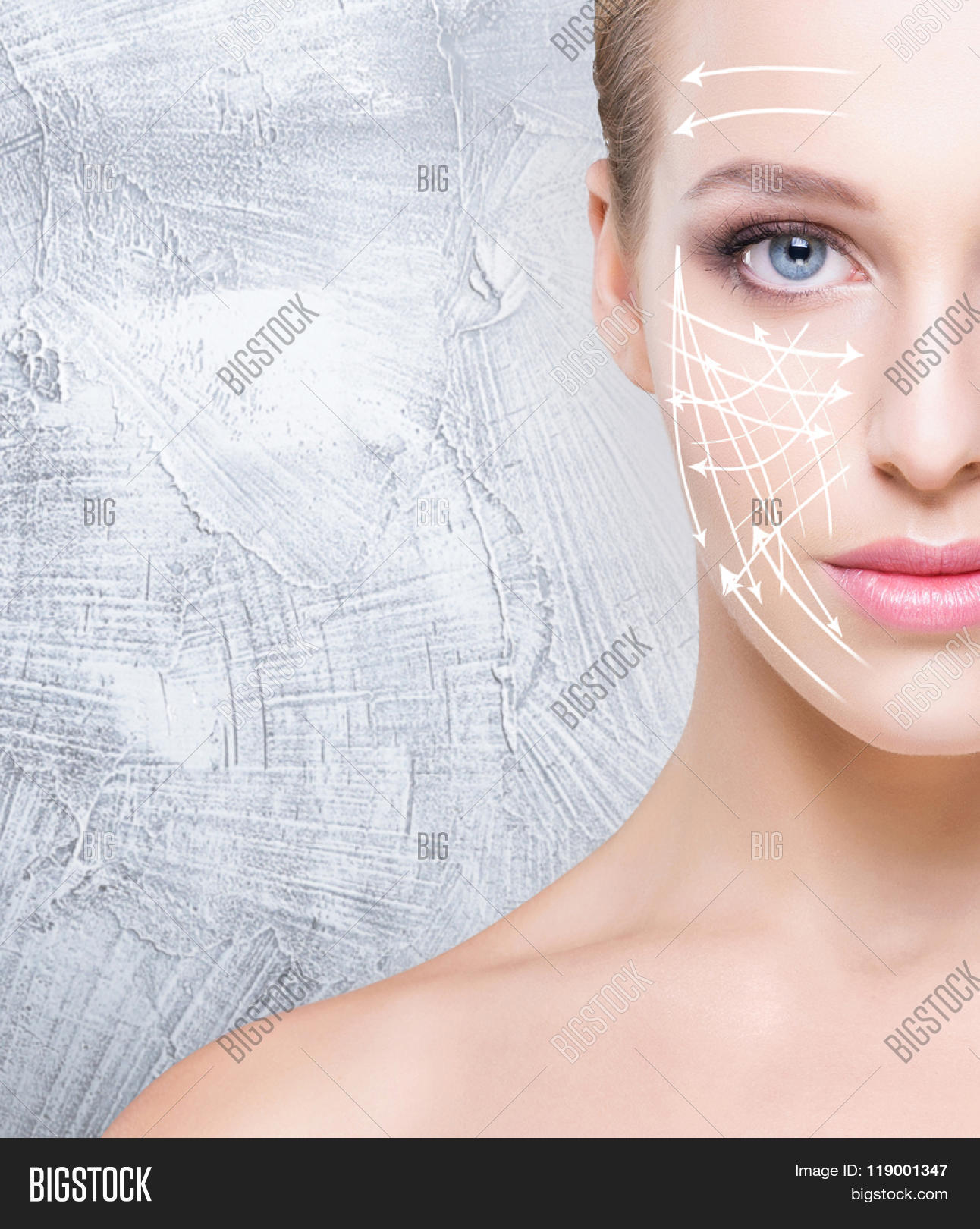 Half Face Portrait Image & Photo (Free Trial) | Bigstock