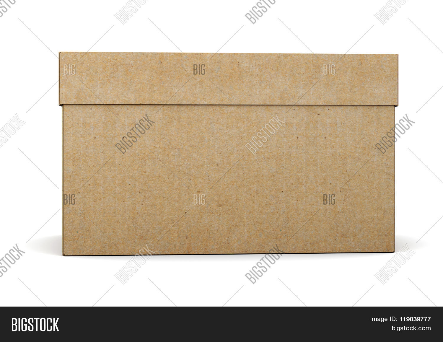 Closed Cardboard Box Image & Photo (Free Trial) | Bigstock