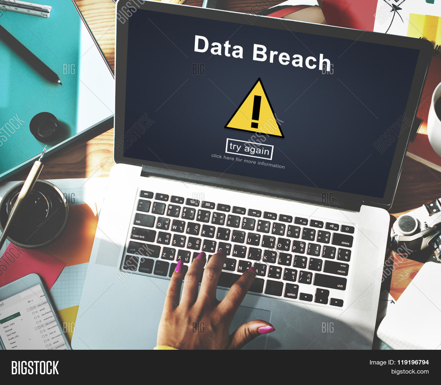 Data Breach Unsecured Image & Photo (Free Trial) | Bigstock