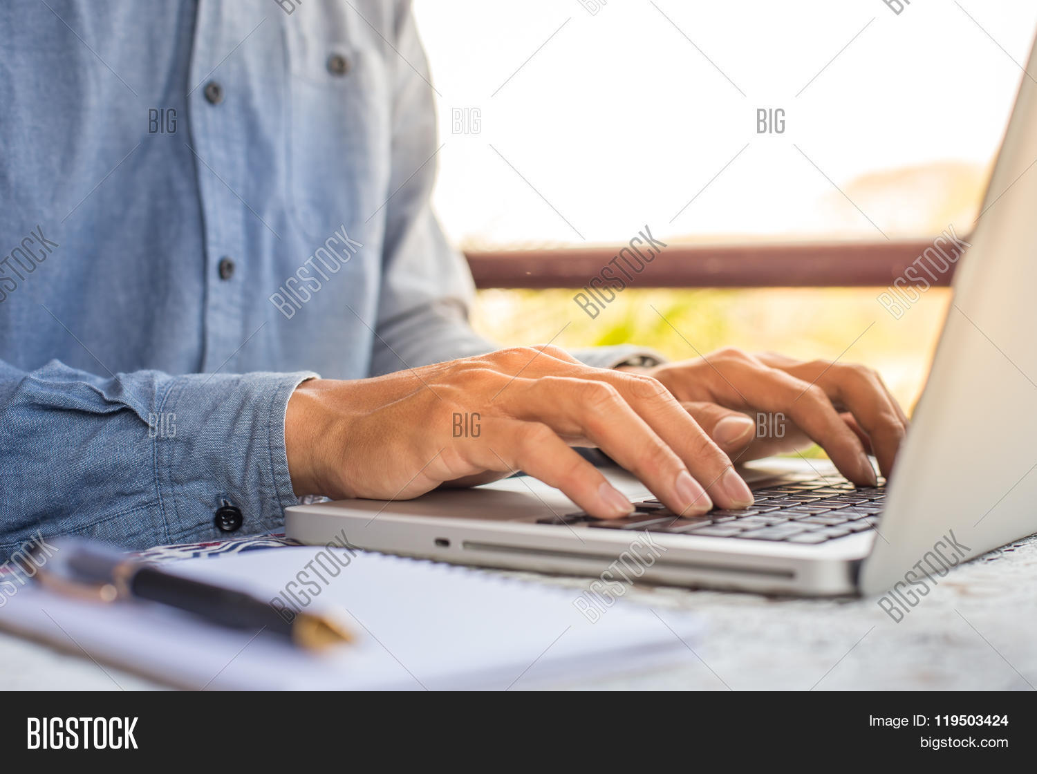 Working On Laptop, Image & Photo (Free Trial) | Bigstock