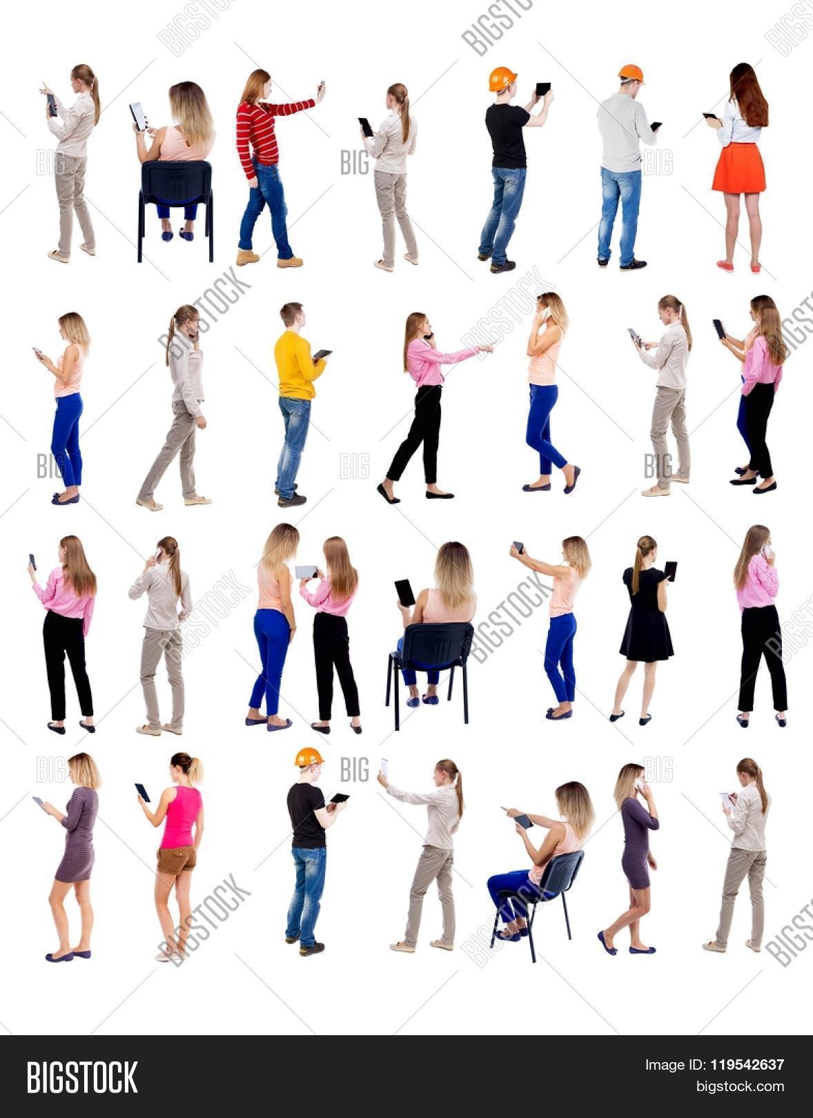 Collection " Back View Image & Photo (Free Trial) | Bigstock