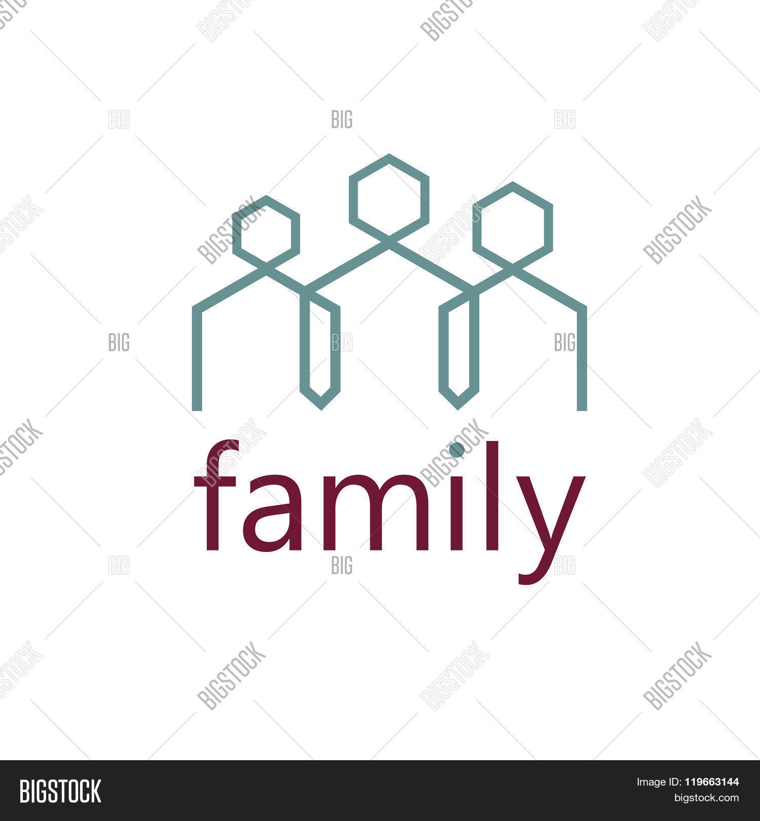 Happy Family Vector Vector & Photo (Free Trial) | Bigstock
