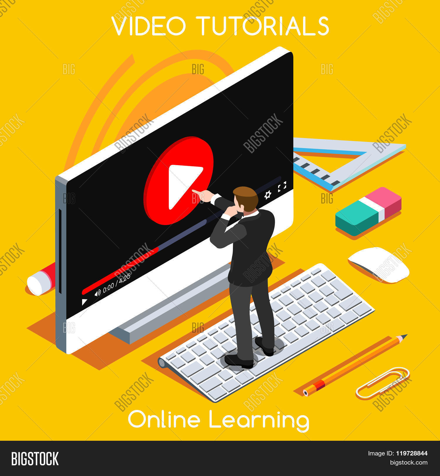 Video Tutorial Vector & Photo (Free Trial) | Bigstock