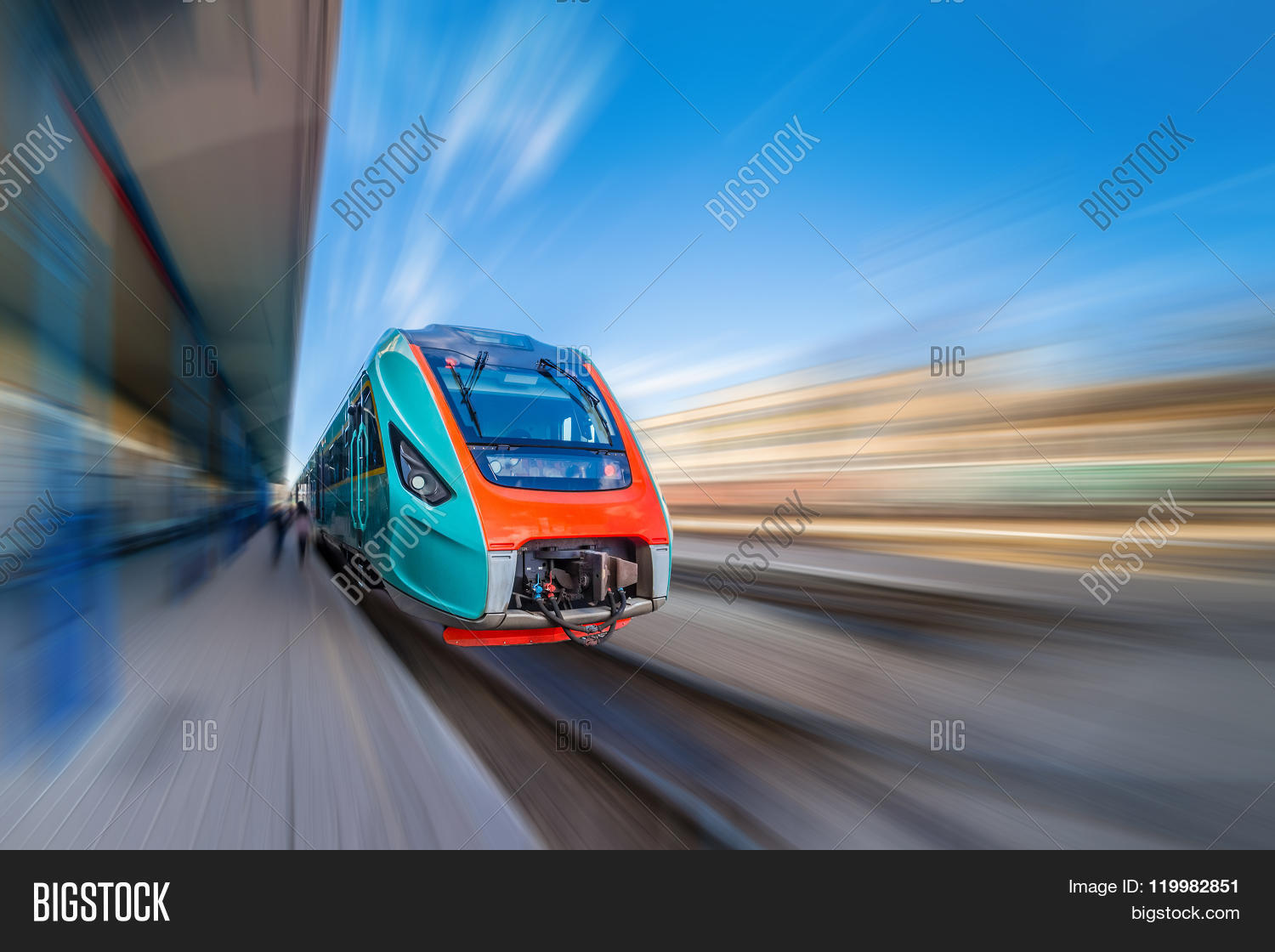 High-speed Train Image & Photo (Free Trial) | Bigstock