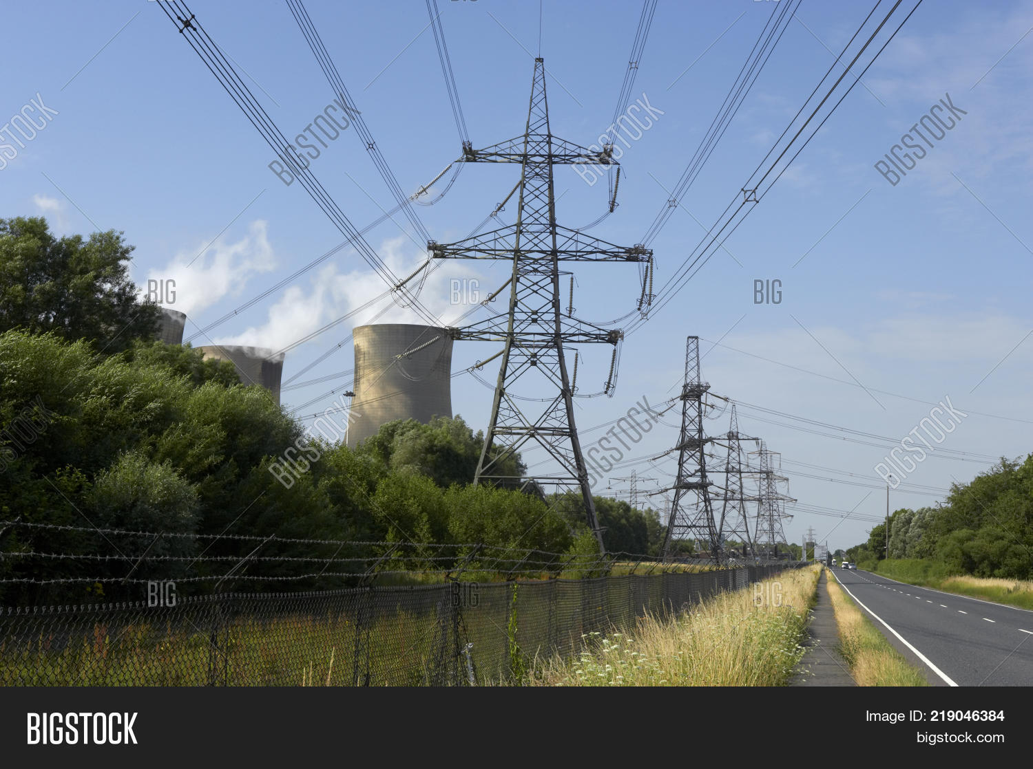 Electricity Pylons Image & Photo (Free Trial) | Bigstock