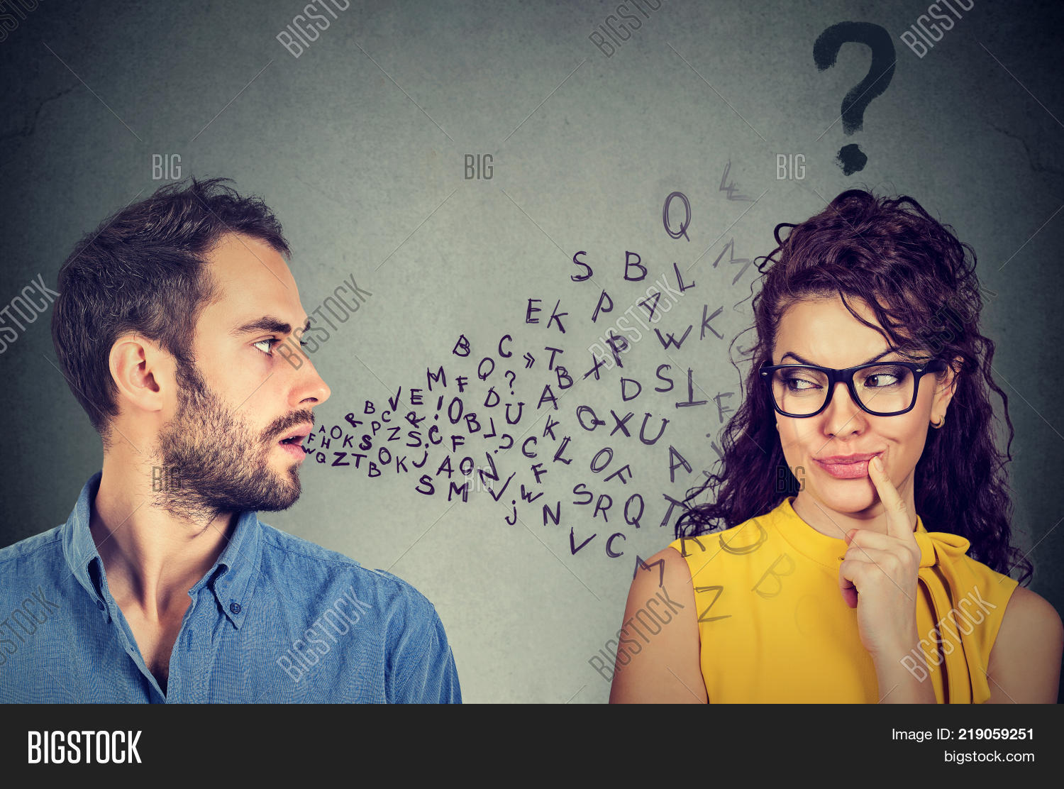 Language Barrier Image & Photo (Free Trial) | Bigstock