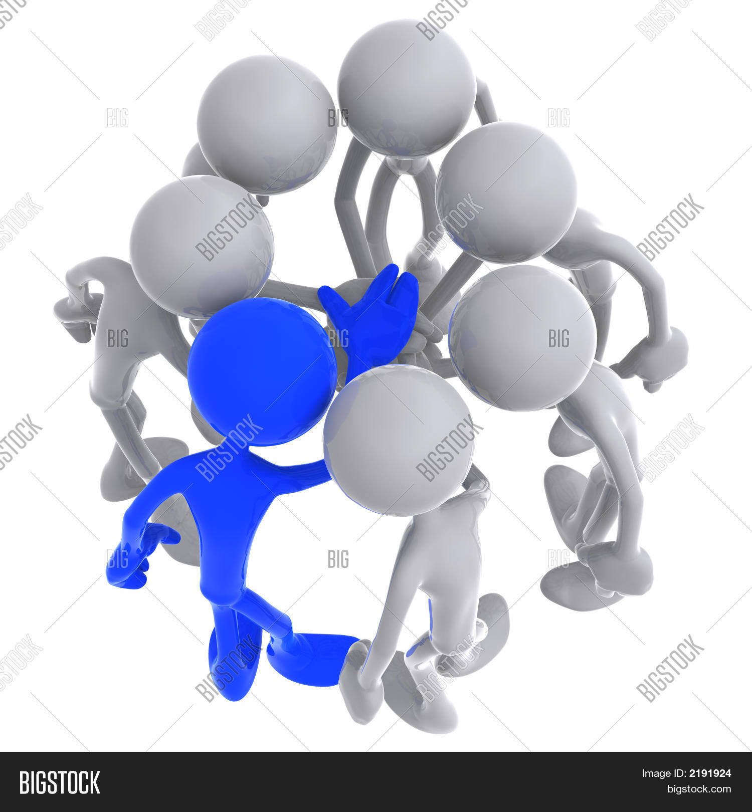 Team Leadership Huddle Image & Photo (Free Trial) | Bigstock
