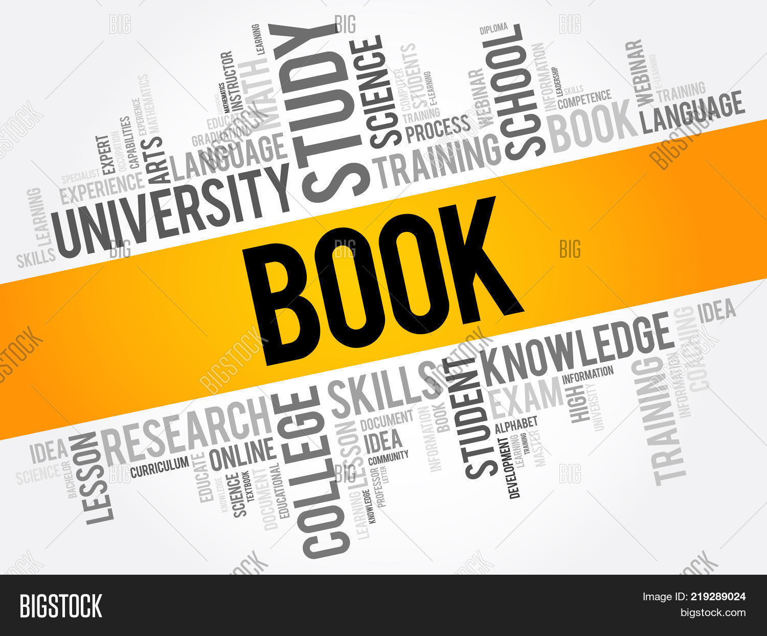 Book Word Cloud Image & Photo (Free Trial) | Bigstock