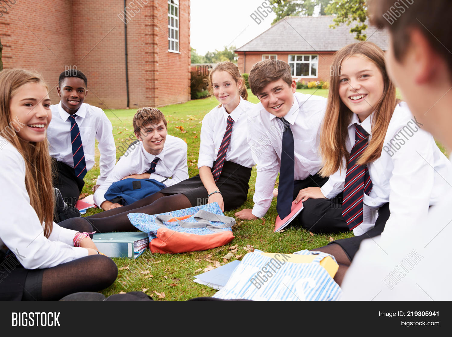 Teenage Students Image & Photo (Free Trial) | Bigstock